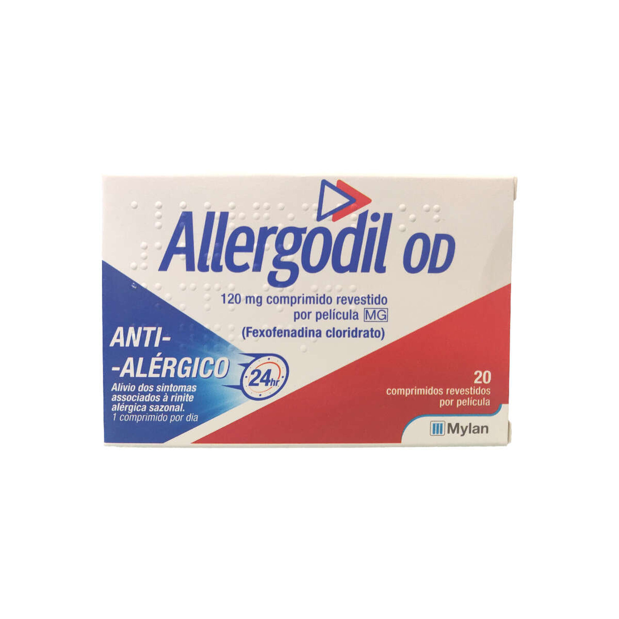 Allergodil OD 120mg 20 Comprimidos | 365 Farma - A sua farmácia online ...