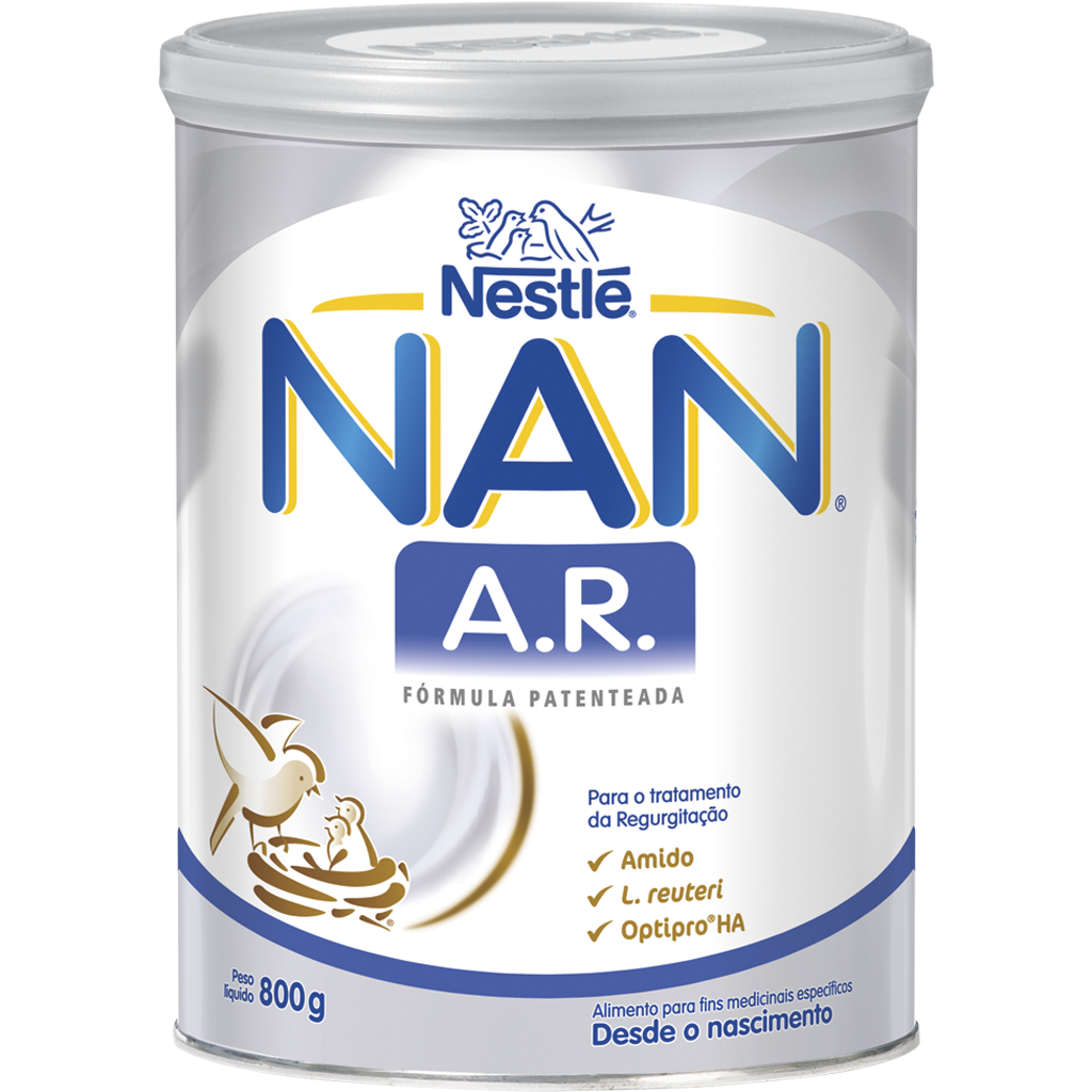 NAN AR Leite para Lactentes Desde o Nascimento Lata 800 gr | 365 Farma ...