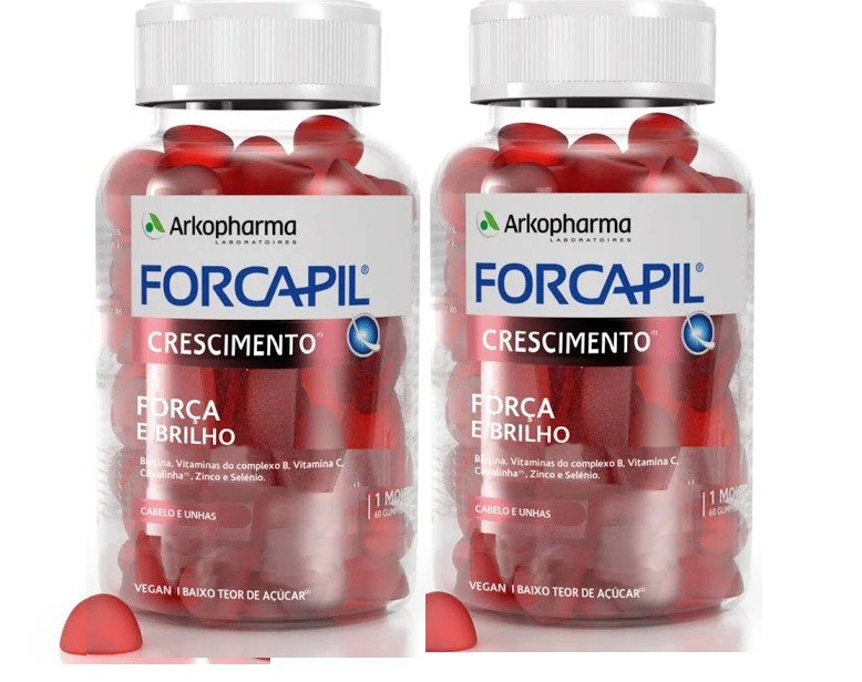 Forcapill Gomas Crescimento Pack Duplo | 365 Farma - A sua farmácia ...