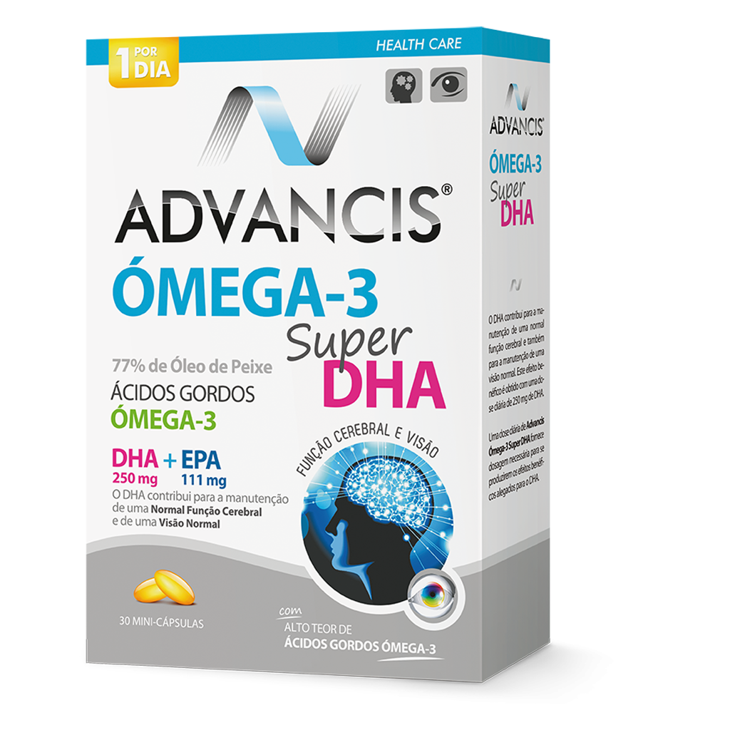 Advancis Omega-3 Super Dha Capsx30 Cáps | 365 Farma - A sua farmácia ...