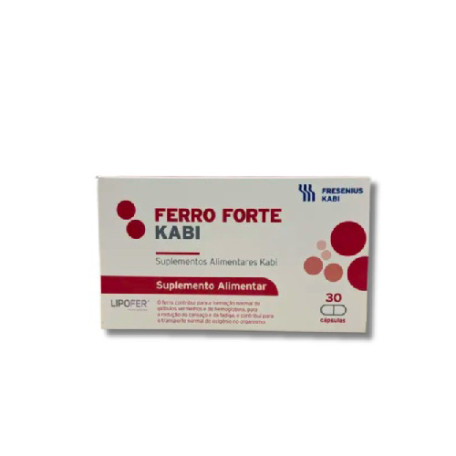 Ferro Forte Kabi Caps X30 | 365 Farma - A sua farmácia online 365 dias ...